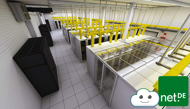 Colocation im net.DE Rechenzentrum